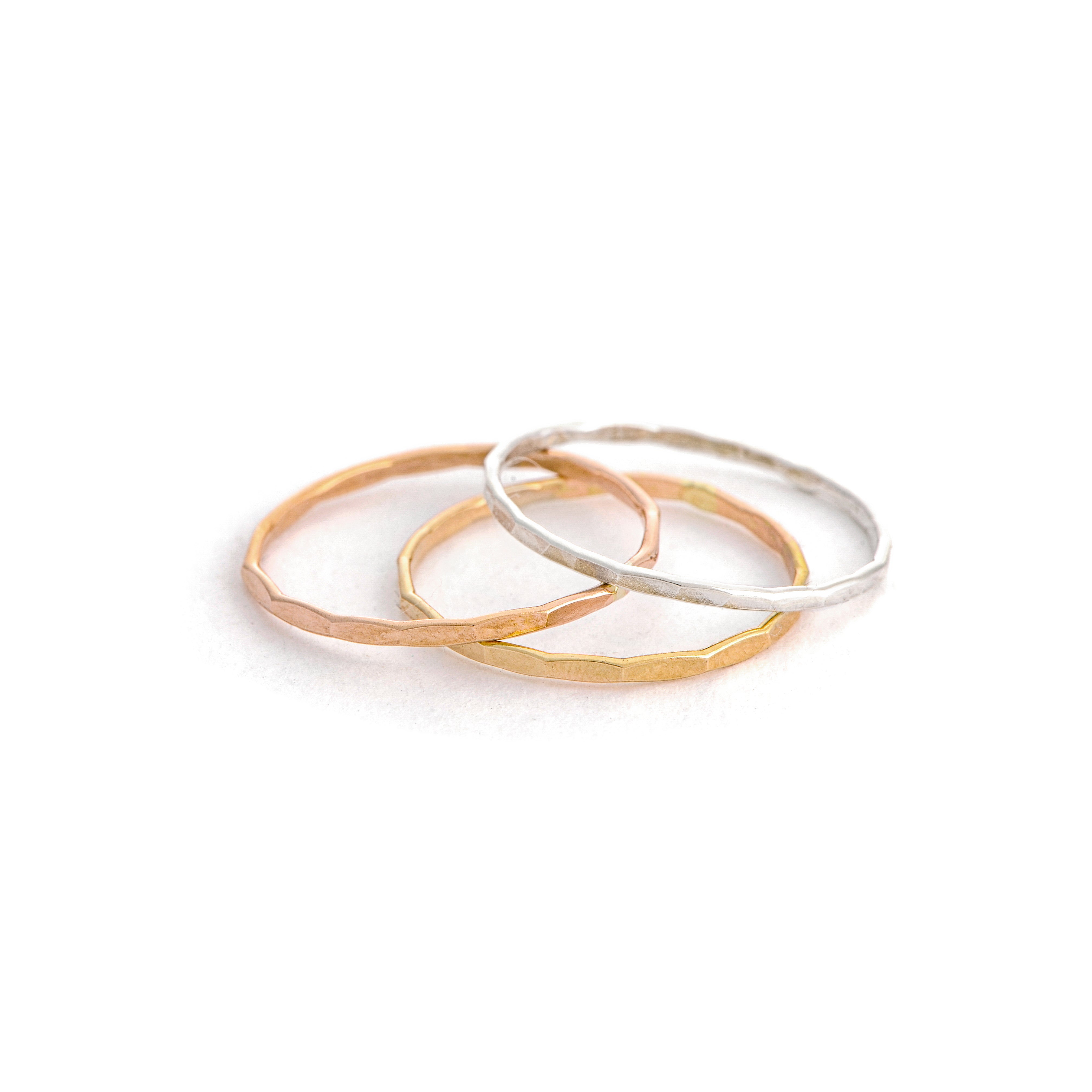 Basic Stacking Rings – House of Metalworks